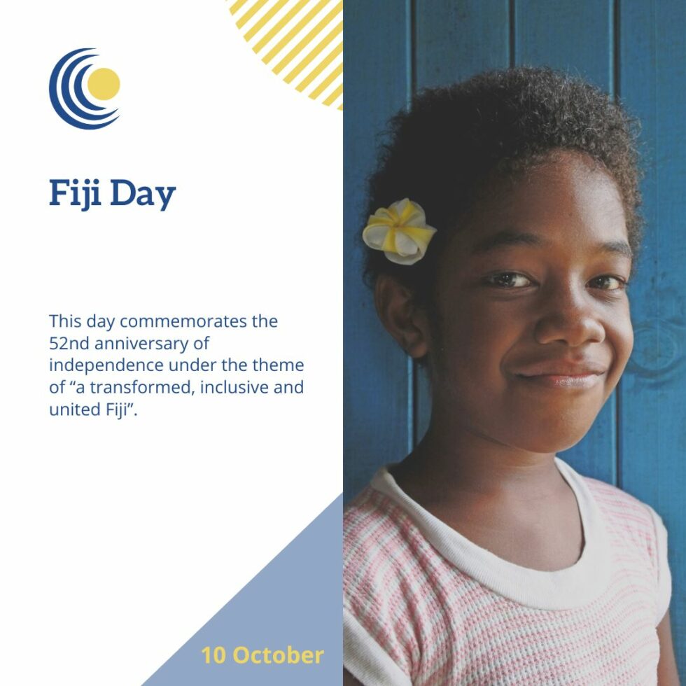 Fiji Day - Commonwealth Chamber of Commerce