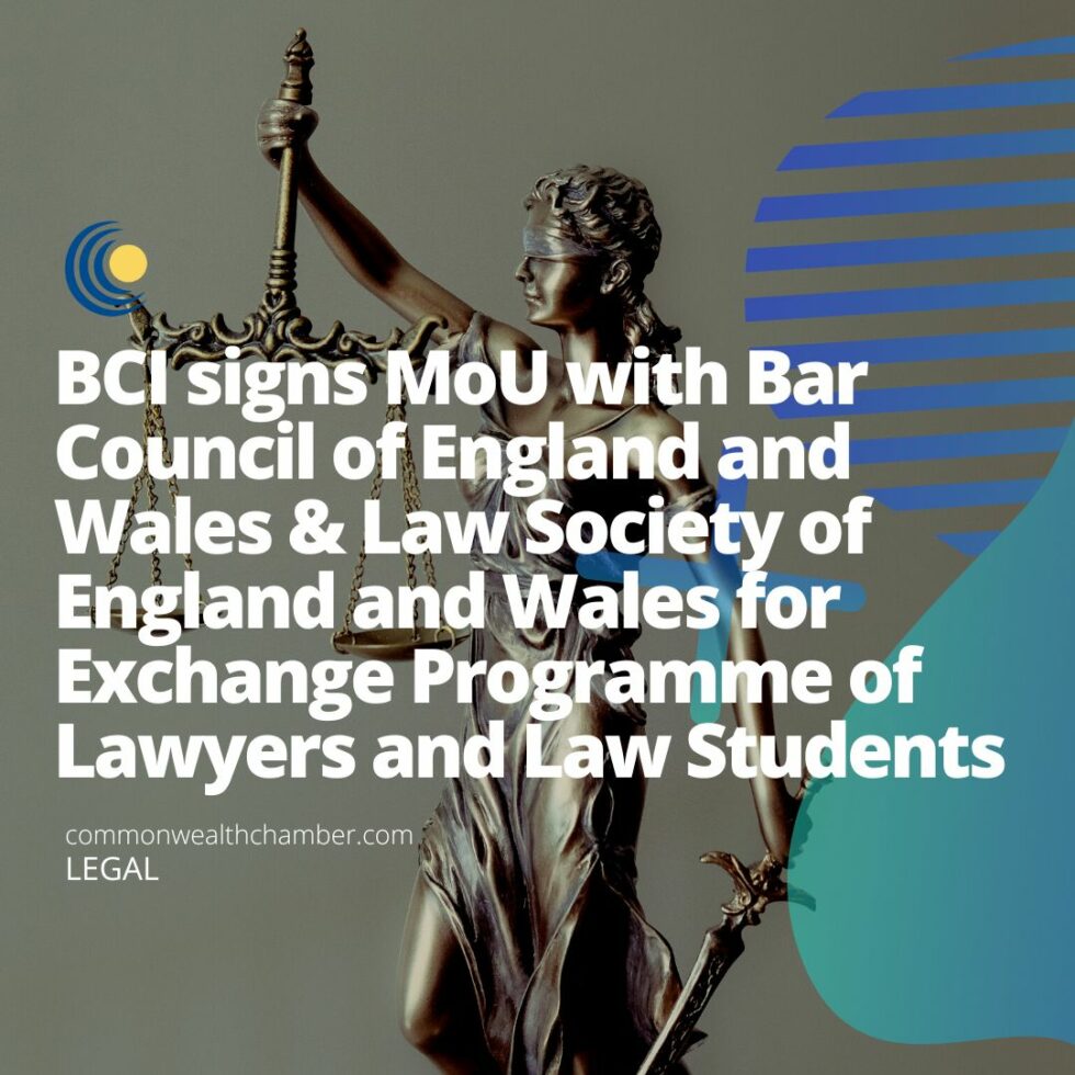 BCI signs MoU with Bar Council of England and Wales & Law Society of ...