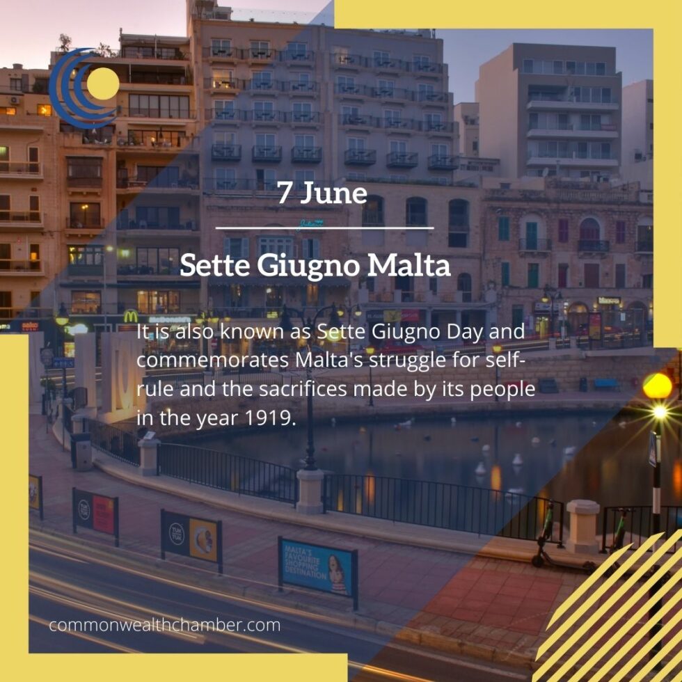 Sette Giugno Malta - Commonwealth Chamber of Commerce