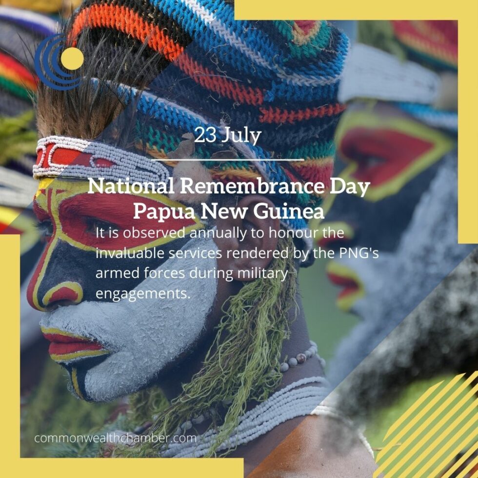 National Remembrance Day Papua New Guinea - Commonwealth Chamber of ...