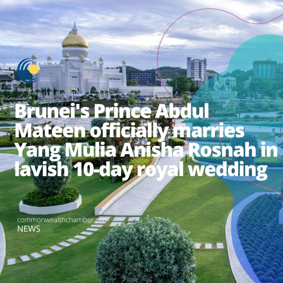 Brunei's Prince Abdul Mateen officially marries Yang Mulia Anisha ...